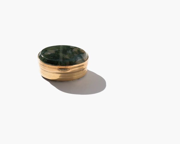 Moss Agate Box | Kindred Black