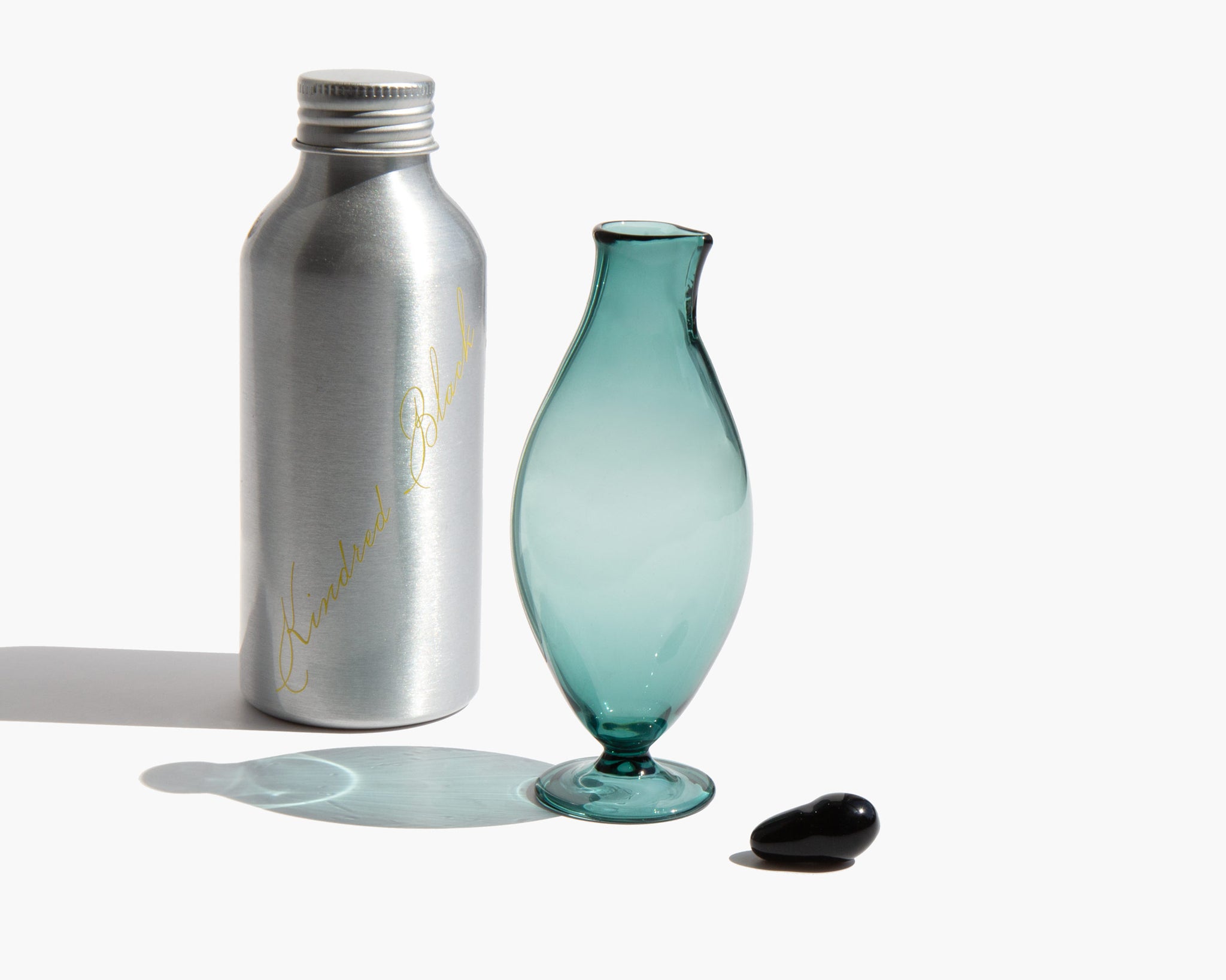 Marcello Verde Acqua Vanity Bottle | Kindred Black