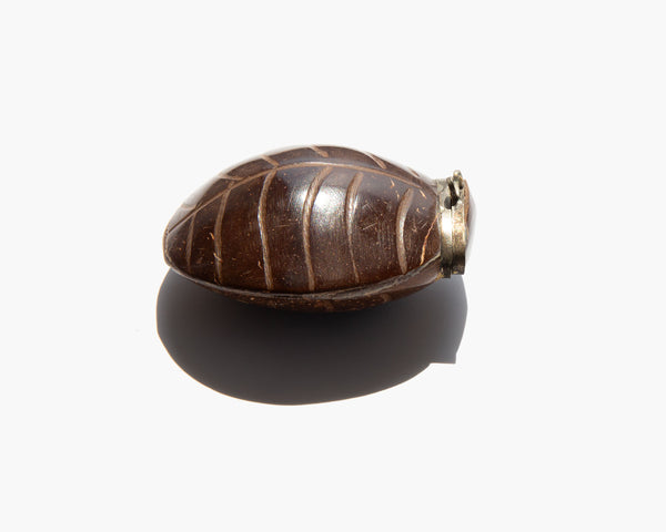 Miniature Coconut Shell Bottle | Kindred Black