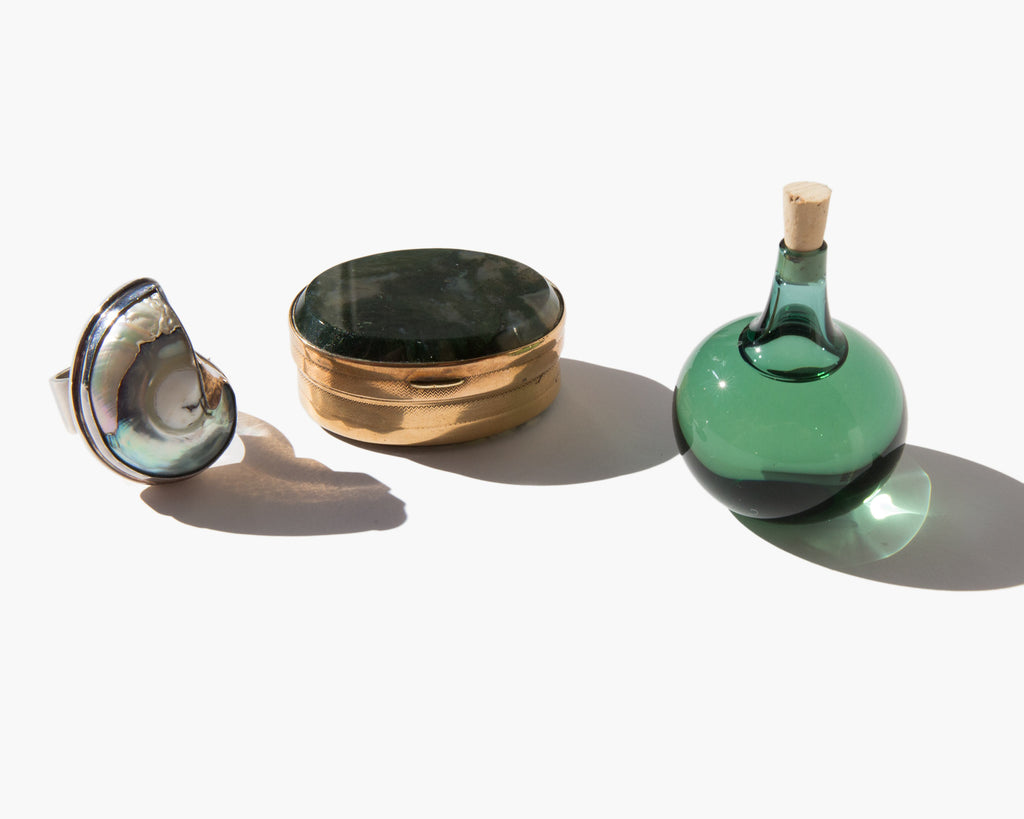 Moss Agate Box | Kindred Black