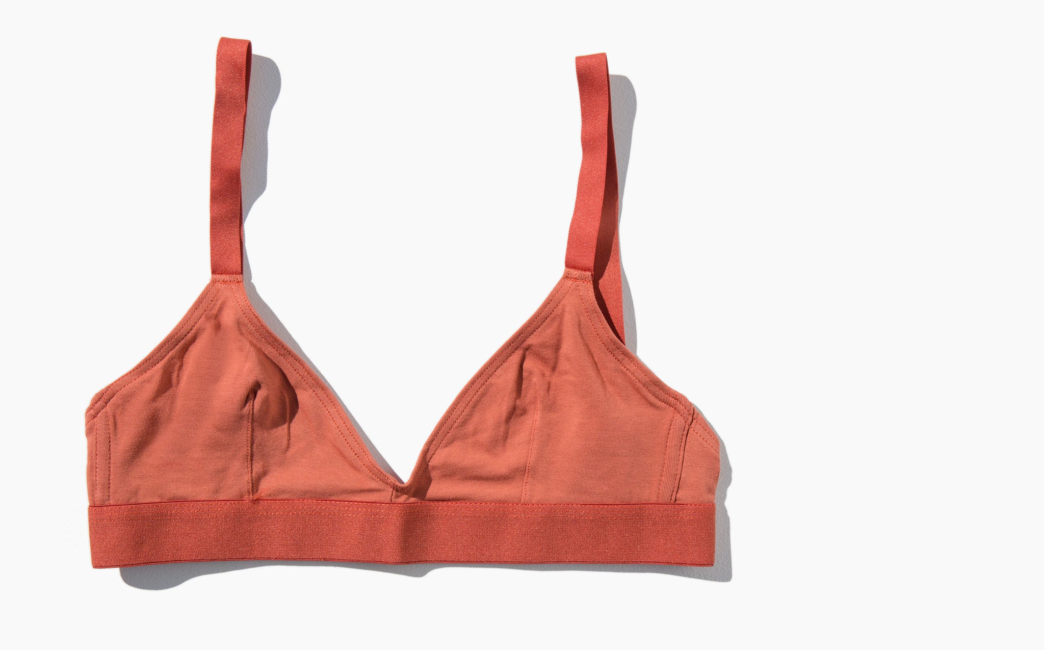 The Nude Label Rust Basic Bra | Kindred Black