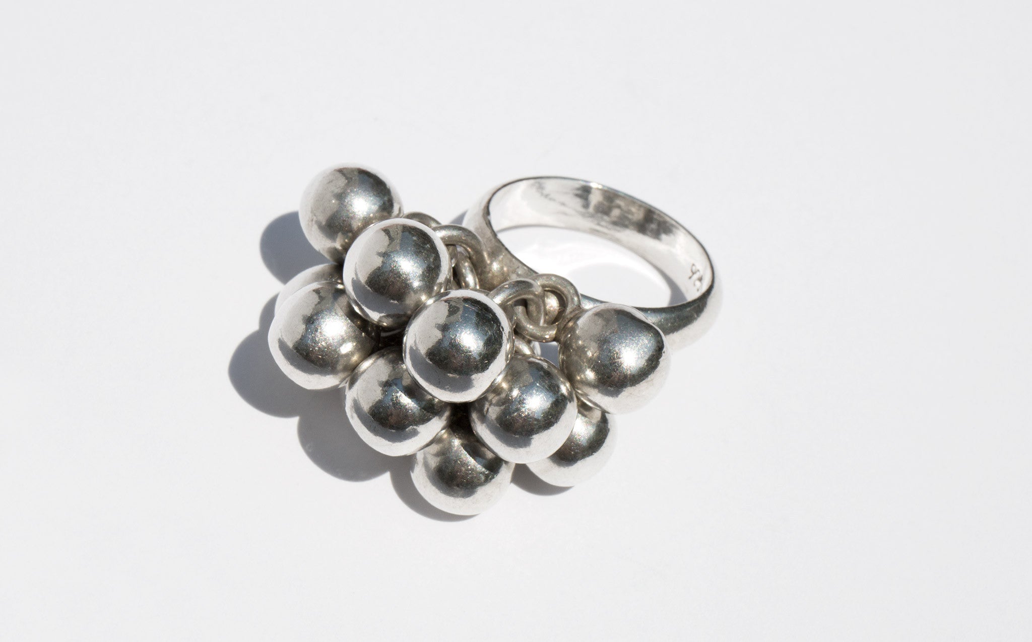 Sterling Silver Bauble Ring | Kindred Black