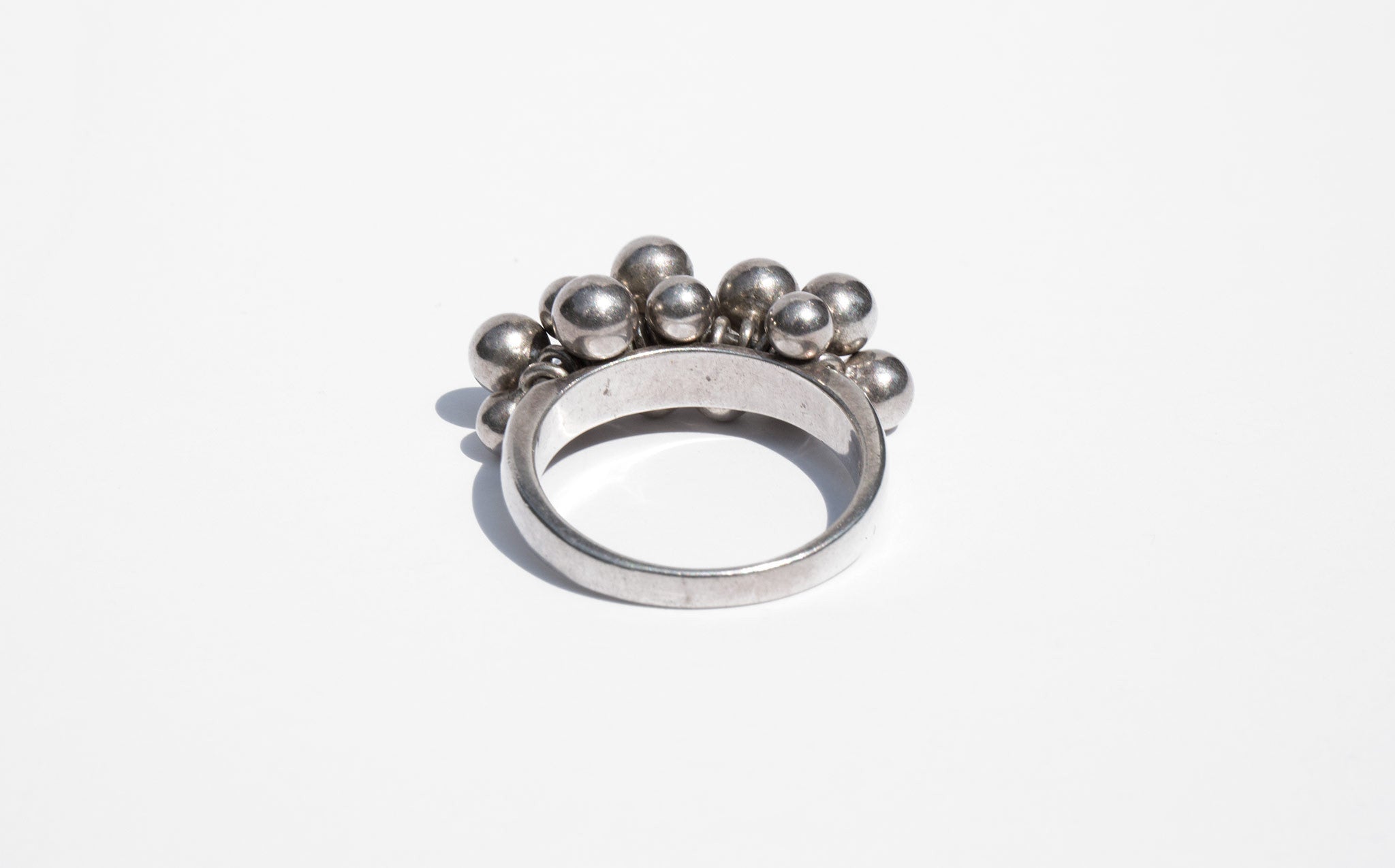 Sterling Silver Orb Ring | Kindred Black