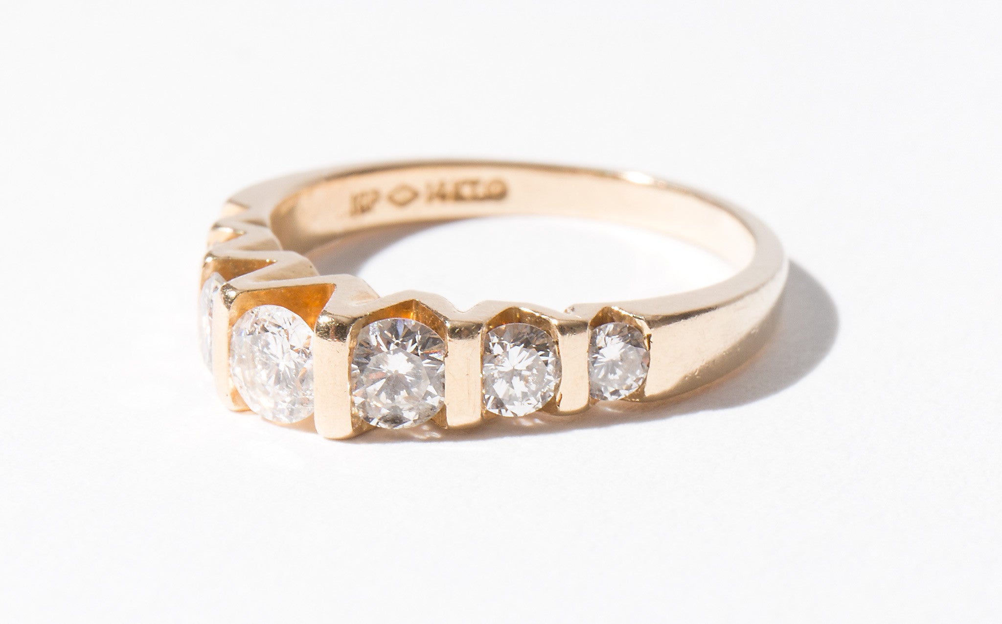 Graduated Diamond Ring | Kindred Black