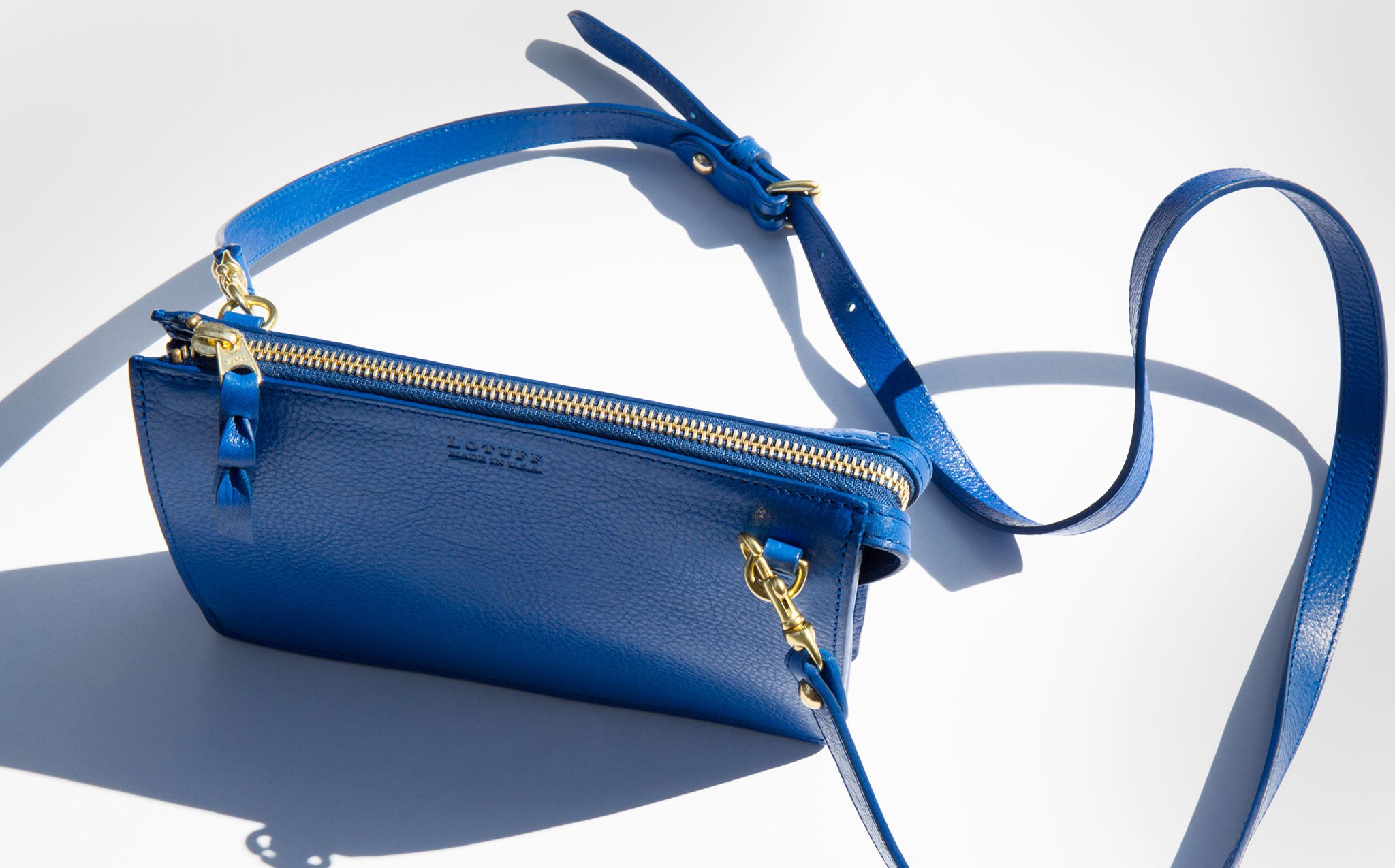 Lotuff Electric Blue Tripp Crossbody | Kindred Black