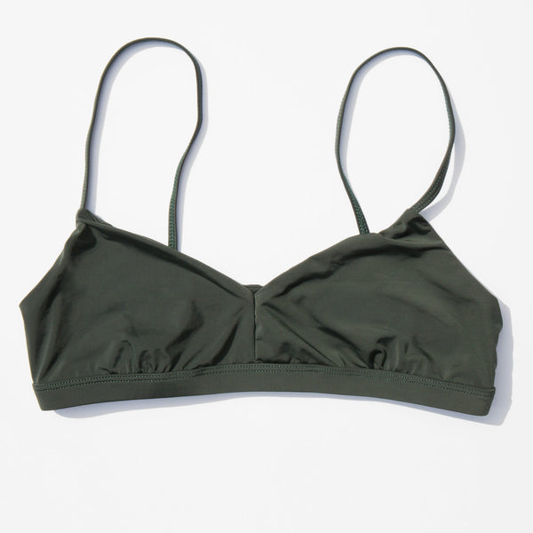 Land of Women Classic Super Soft Bra - Forest | Kindred Black